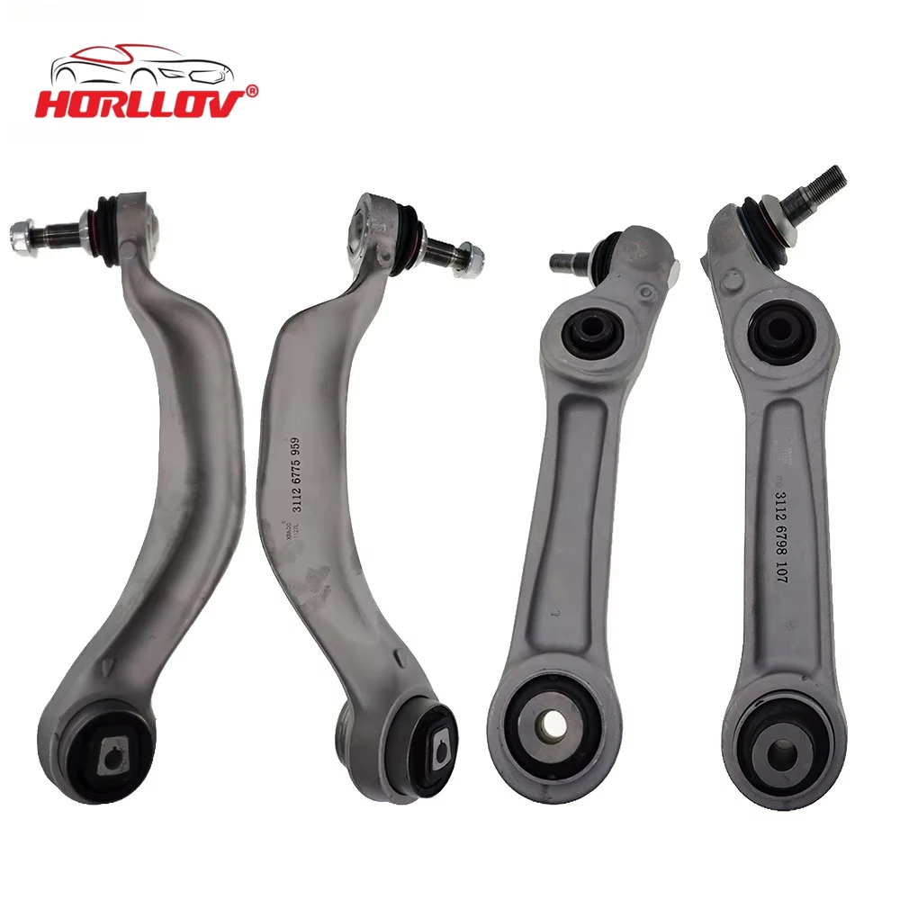 4PCS Lower Left Right Control Arm for BMW 5 F10 6 F12 F13 7 F01 F02 F03 ...