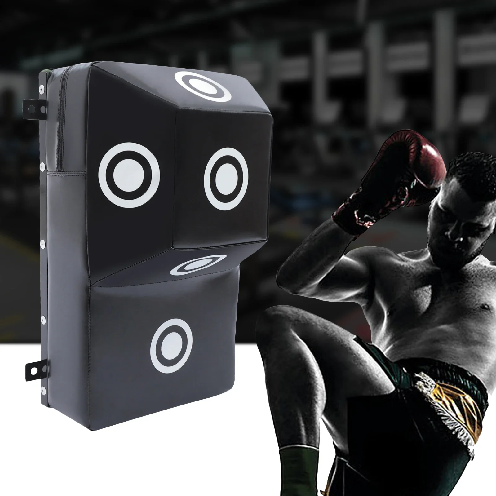 Uppercut-Saco-De-Boxe-Quadrado-Pesado-Treinamento-De-MMA-Punching ...