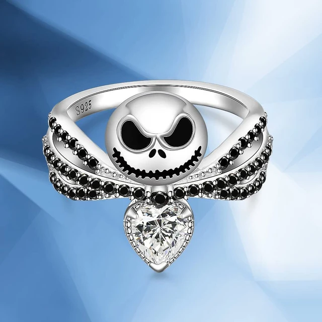 Nightmare Before Christmas Wedding Rings