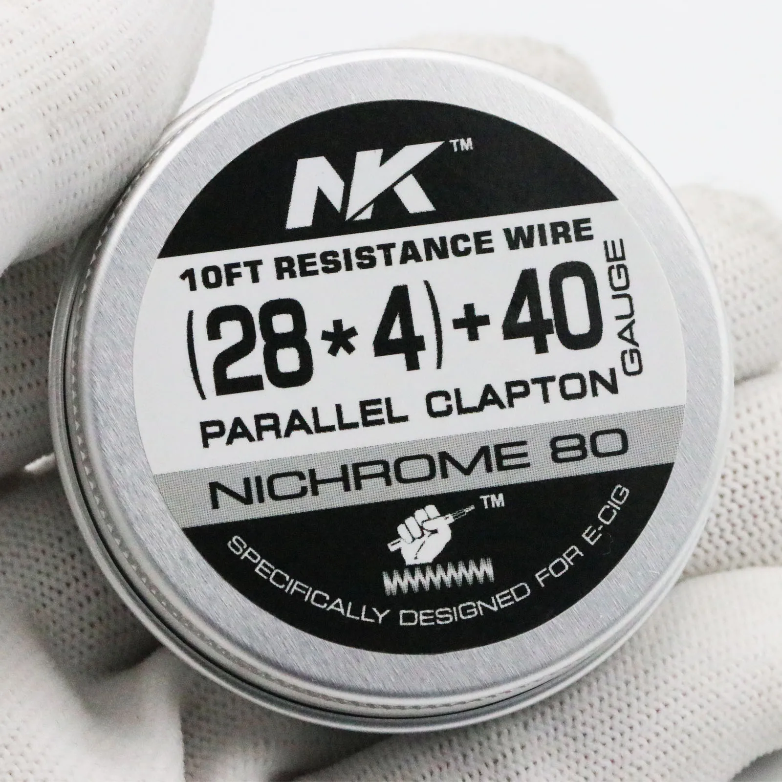 10 Feet NK Fused Clatpon Wire DIY Premade Coil MTL 30x2-40 RTA Core ...