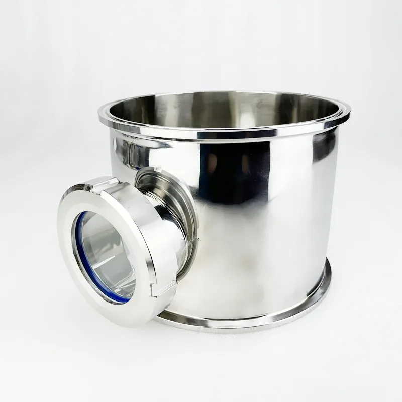 8-203mm-Ferrule217mm-Tri-Clamp-Sight-Glass-Union-Tee-8-8-3-Distillation ...