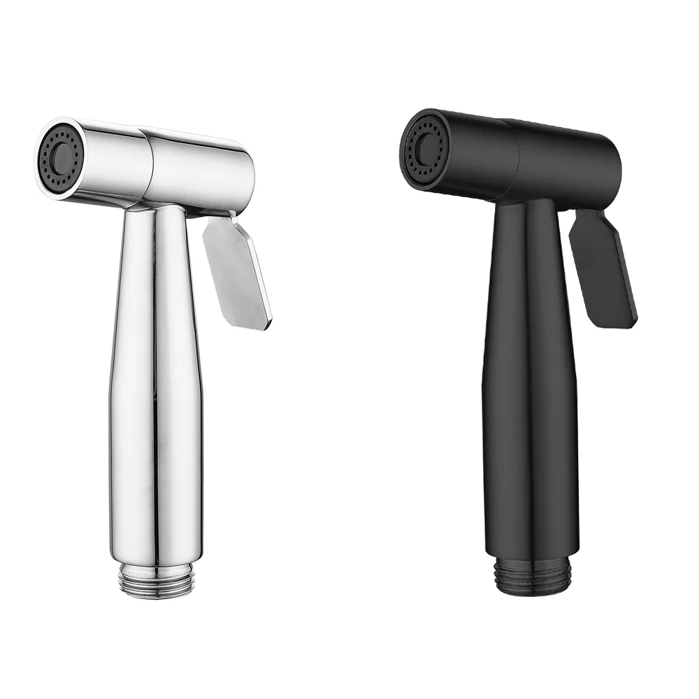 Handheld-Toilet-Faucet-Sprayer-Held-Stainless-Steel-Sprayer-Gun-Hand ...