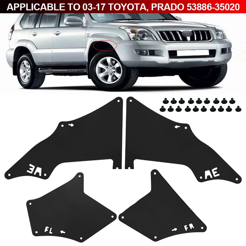 Splash Guards Shield For Toyota Land Cruiser Prado J120 J150 2003 ...