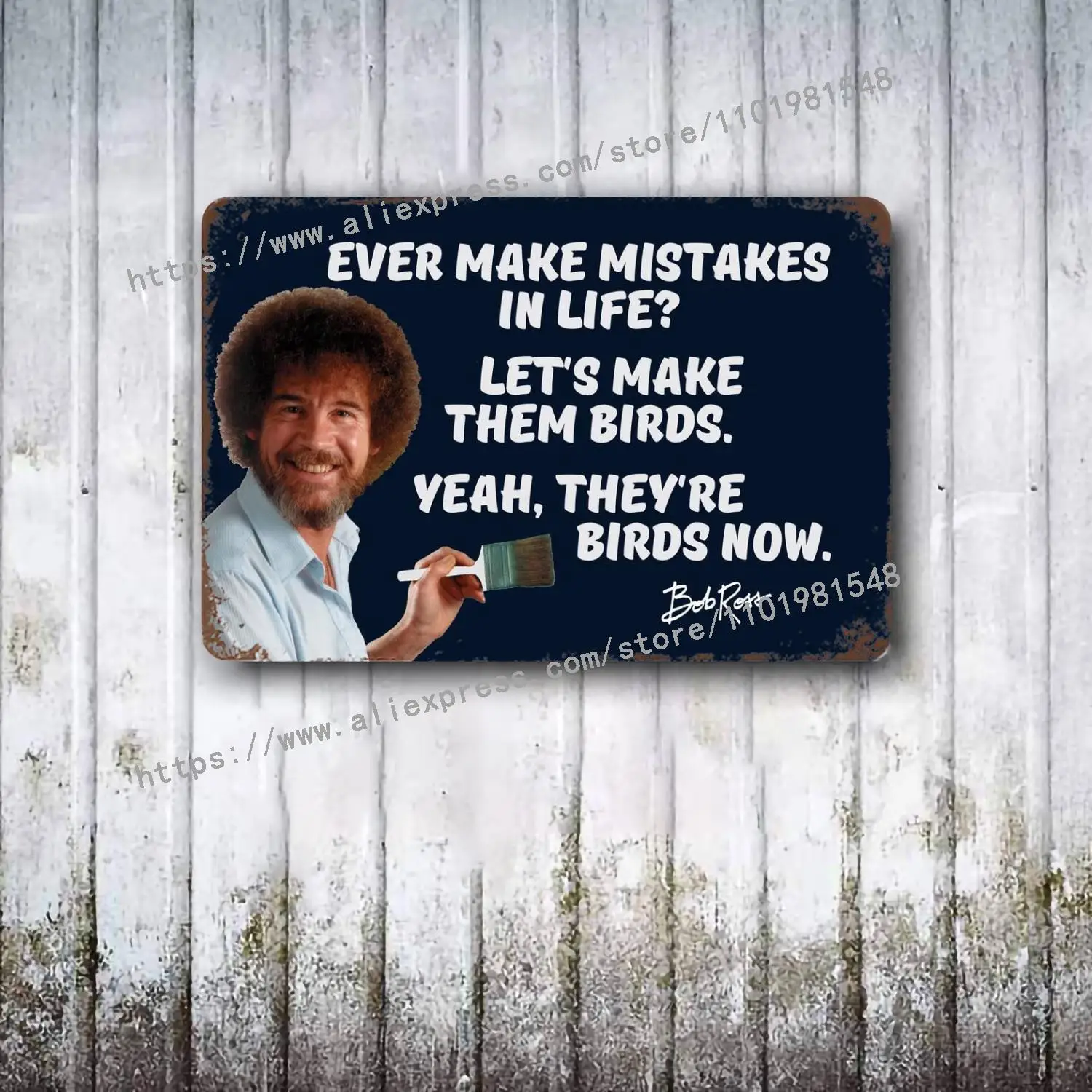 Bob Ross Meme Birds