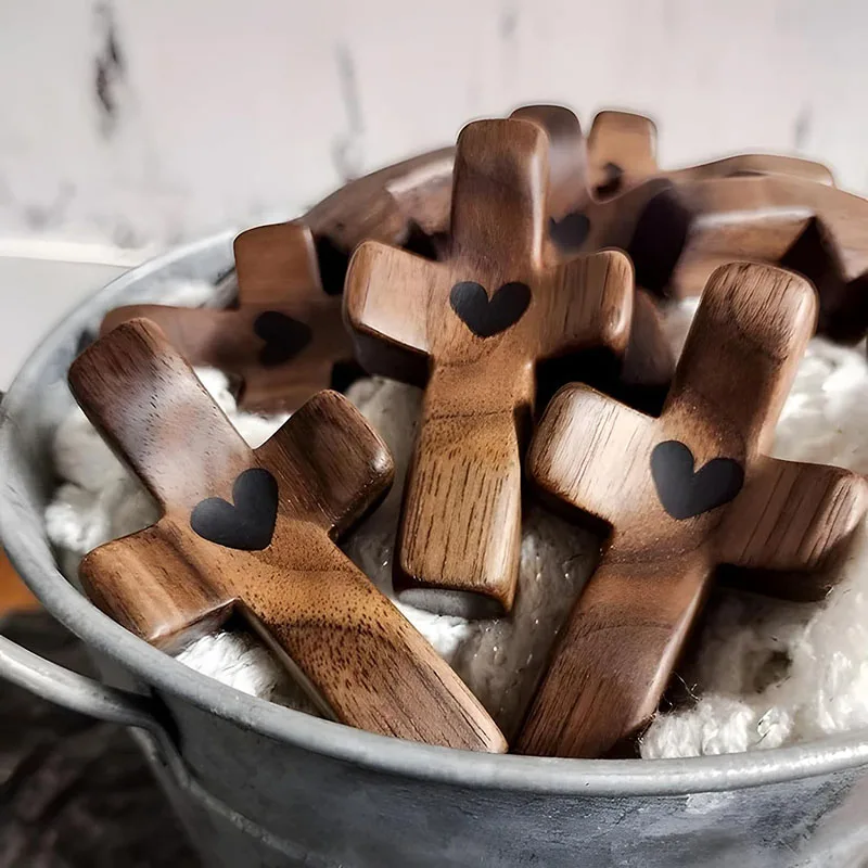 3pcs-Cross-My-Heart-Encouragement-Gift-Handheld-Wooden-Cross-with-Epoxy ...