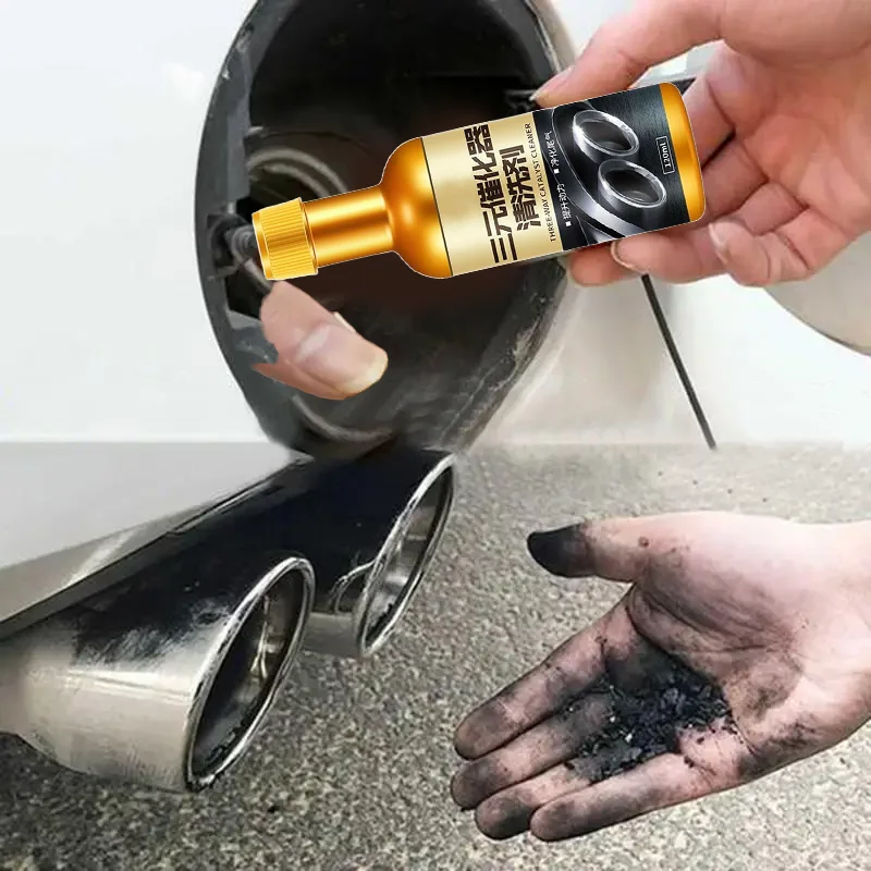 120ml Car Catalytic Converter Cleaner Exhaust Systems Cleaning Agent ...