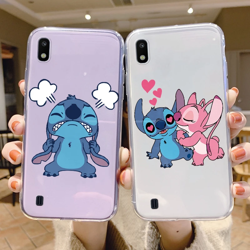 Classic Stitch Case For Samsung Galaxy A10 Phone Cover Cartoon Girl ...