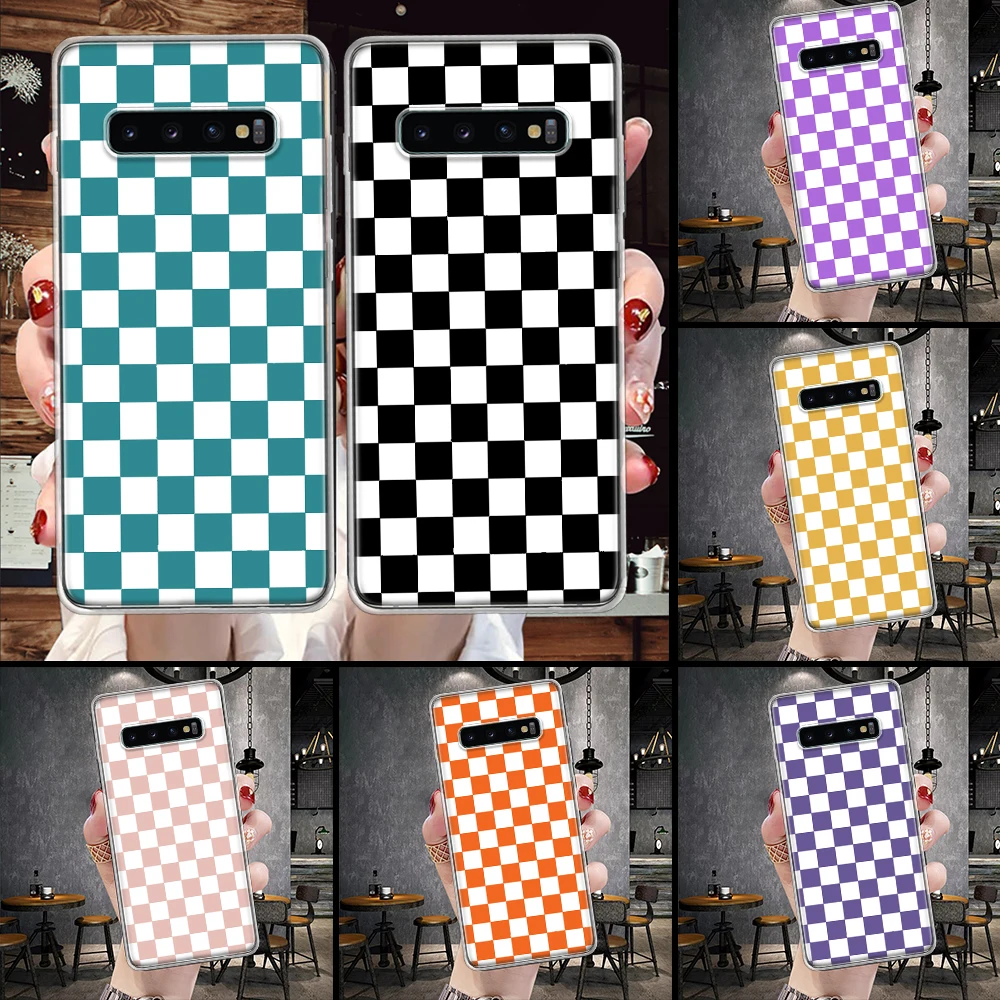 Retro-Classic-Chess-Board-Grid-Phone-Case-For-Samsung-Galaxy-S21-S20-FE ...