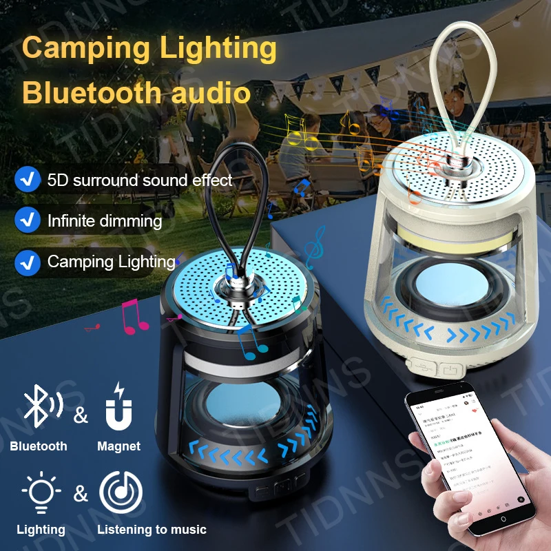 Portable-Camping-Light-with-Magnetic-USB-Rechargeable-Tent-Camp-Lantern ...