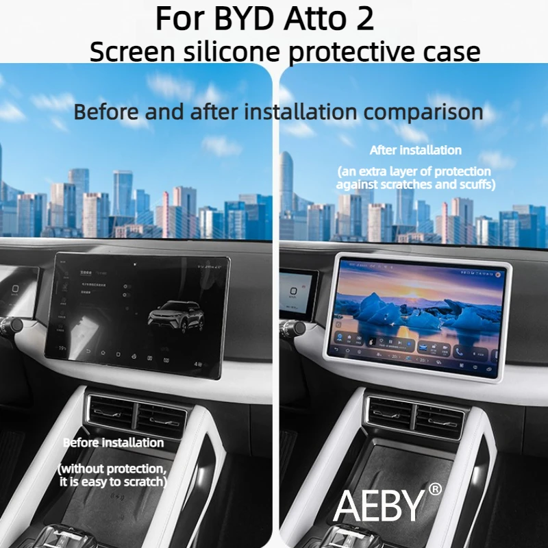 AEBY For BYD Atto 2 Smart Driving Edition 2024-2025 Center Console ...