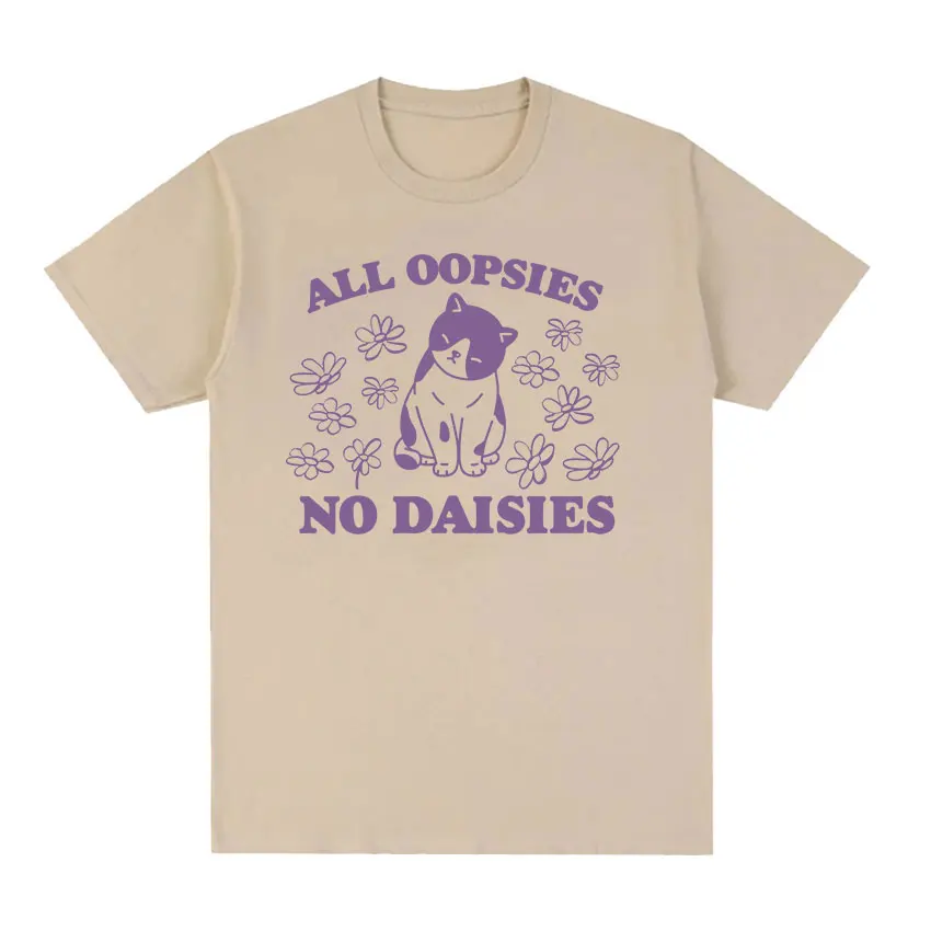 All-Oopsies-No-margherite-Cat-Funny-Meme-T-Shirt-uomo-donna-o-collo-T ...