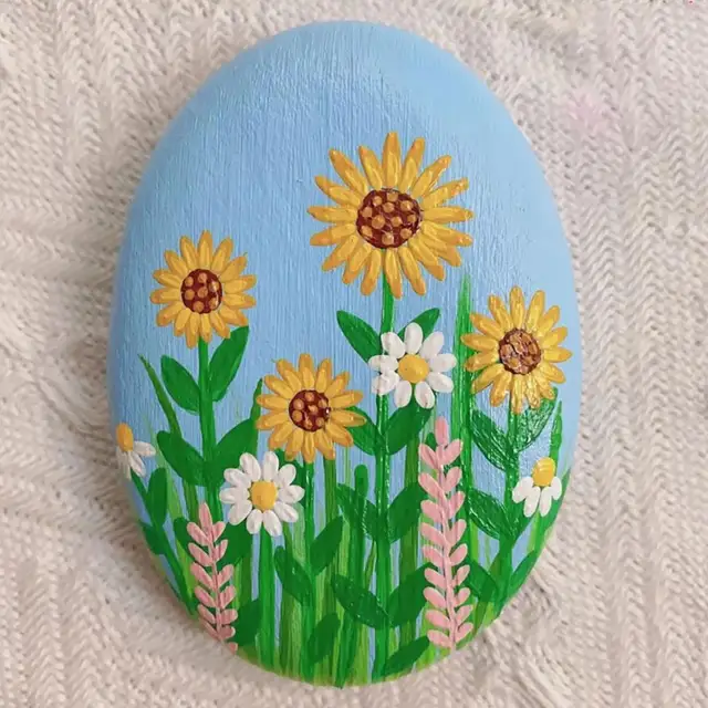 Hand Painted Smooth Rocks