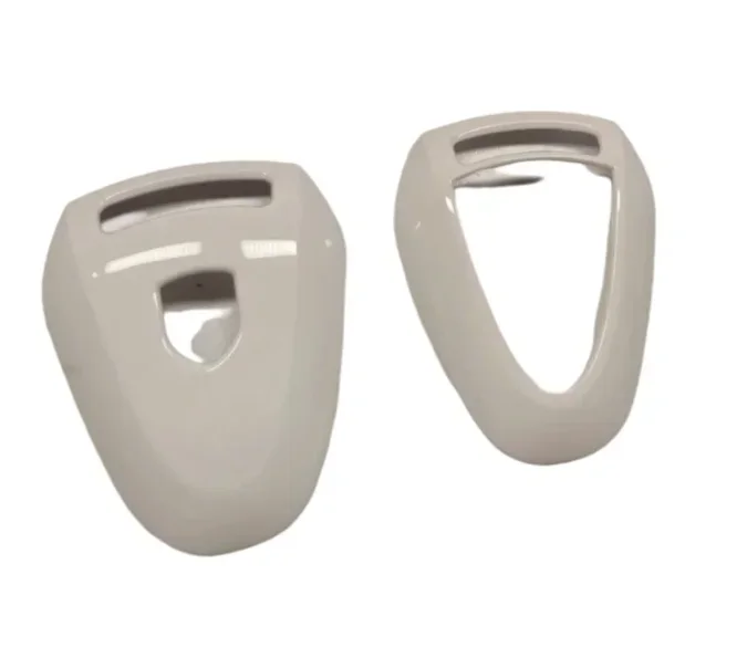 WHITE Gloss KEY CASE KEY COVER for Porsche 911 997,Boxster 987,Cayman ...