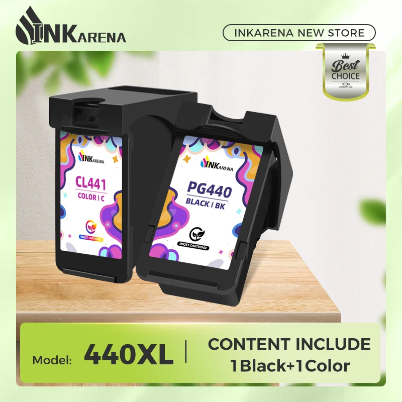 PG440 CL441 Cartridge Replacement for Canon PG 440 CL 441 440XL Ink ...