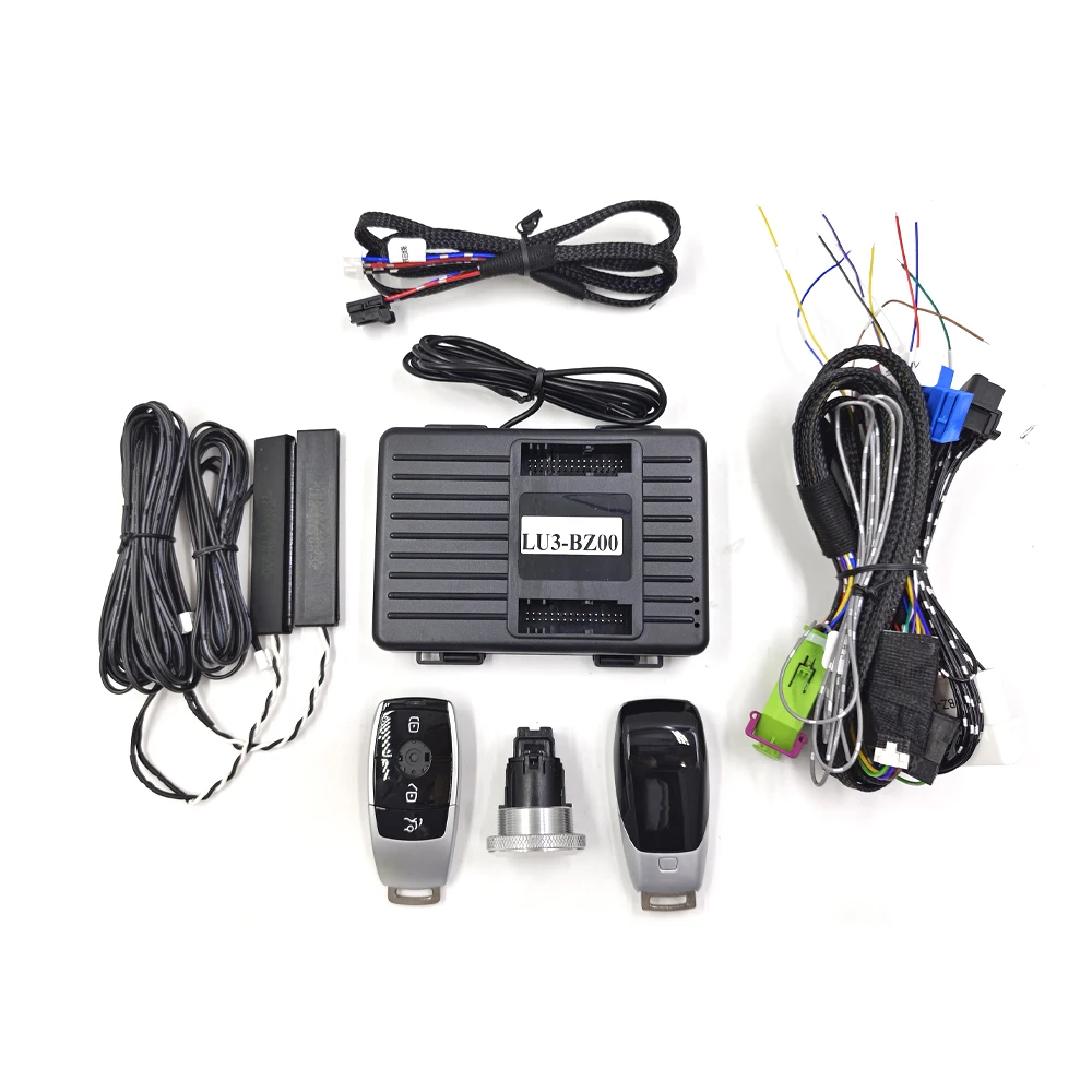 For-Mercedes-Benz-E-CLS-GLK-SLK-Upgrade-Engine-Push-Start-Stop-System ...