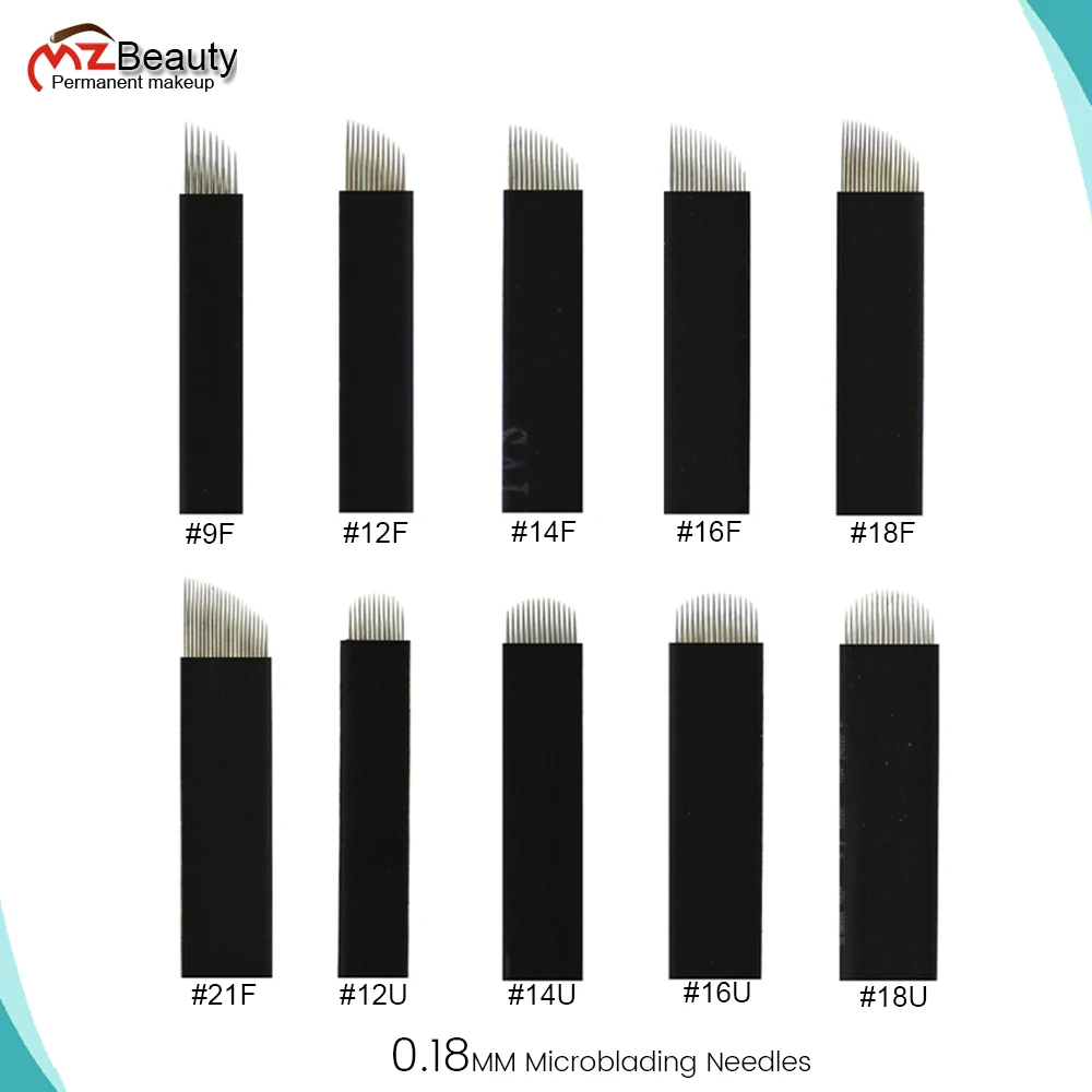 Extremely Thin 0.18mm Nano Blades Microblading Needles Permanent Makeup ...