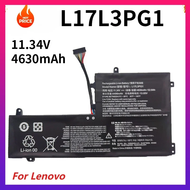 New L17M3PG1 Laptop Battery for Lenovo Legion Y530 Y530-15ICH Y7000 ...