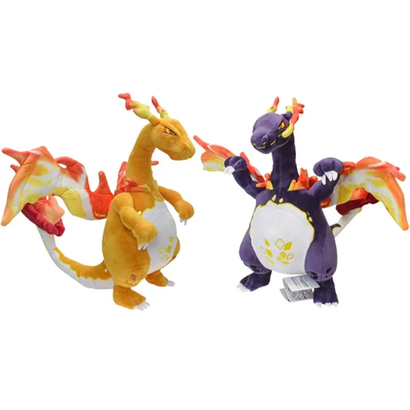 Pokemon Mega Charizard Plush Toys Mega Evolution X & Y Charizard Plush ...