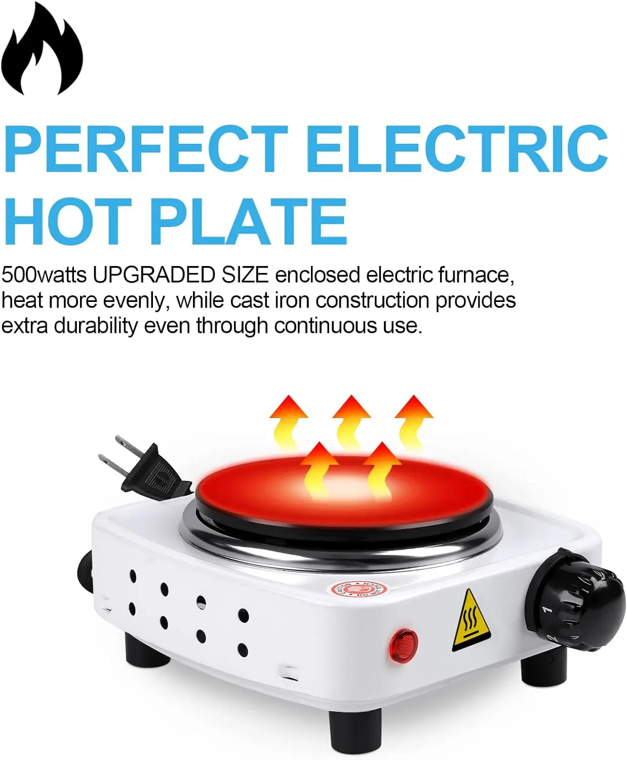Hot-Plate-for-Candle-Making-Portable-Electric-Tea-Warmer-Stove-for-Boil ...