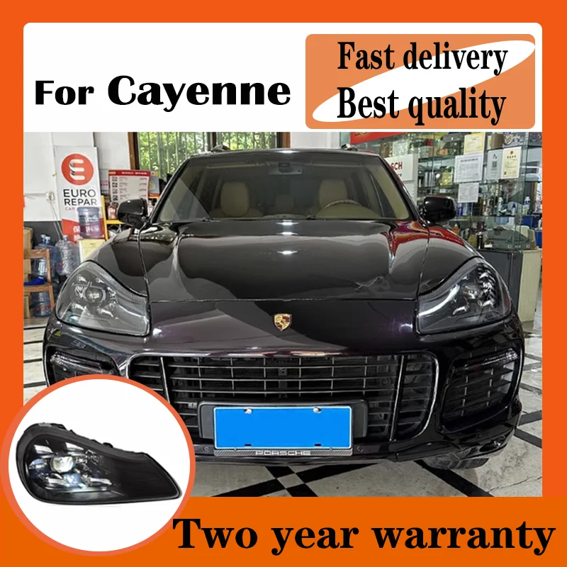 For-Porsche-Cayenne-957-Headlights-2007-2008-2009-2010-Matrix-LED-Head ...