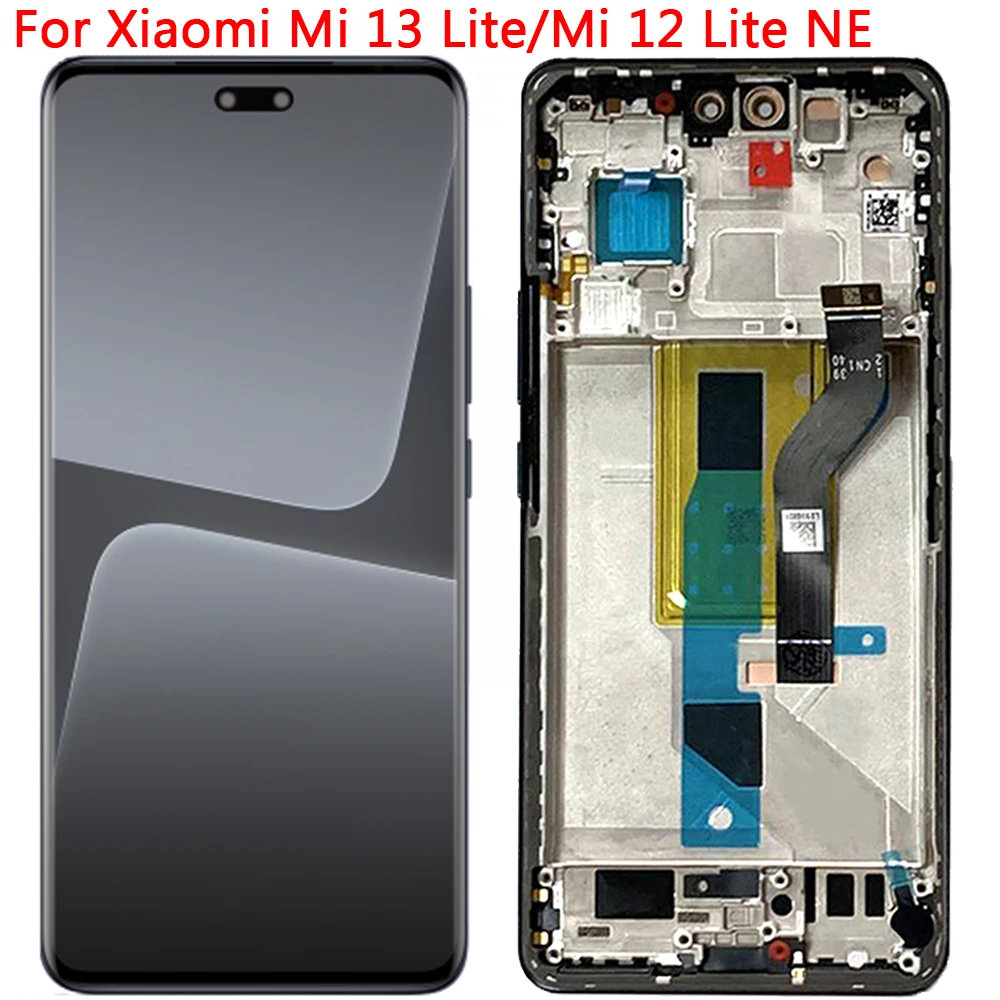 For-Xiaomi-Mi-13-Lite-LCD-Display-Screen-With-Frame-6-55-Xiaomi-Mi-12 ...