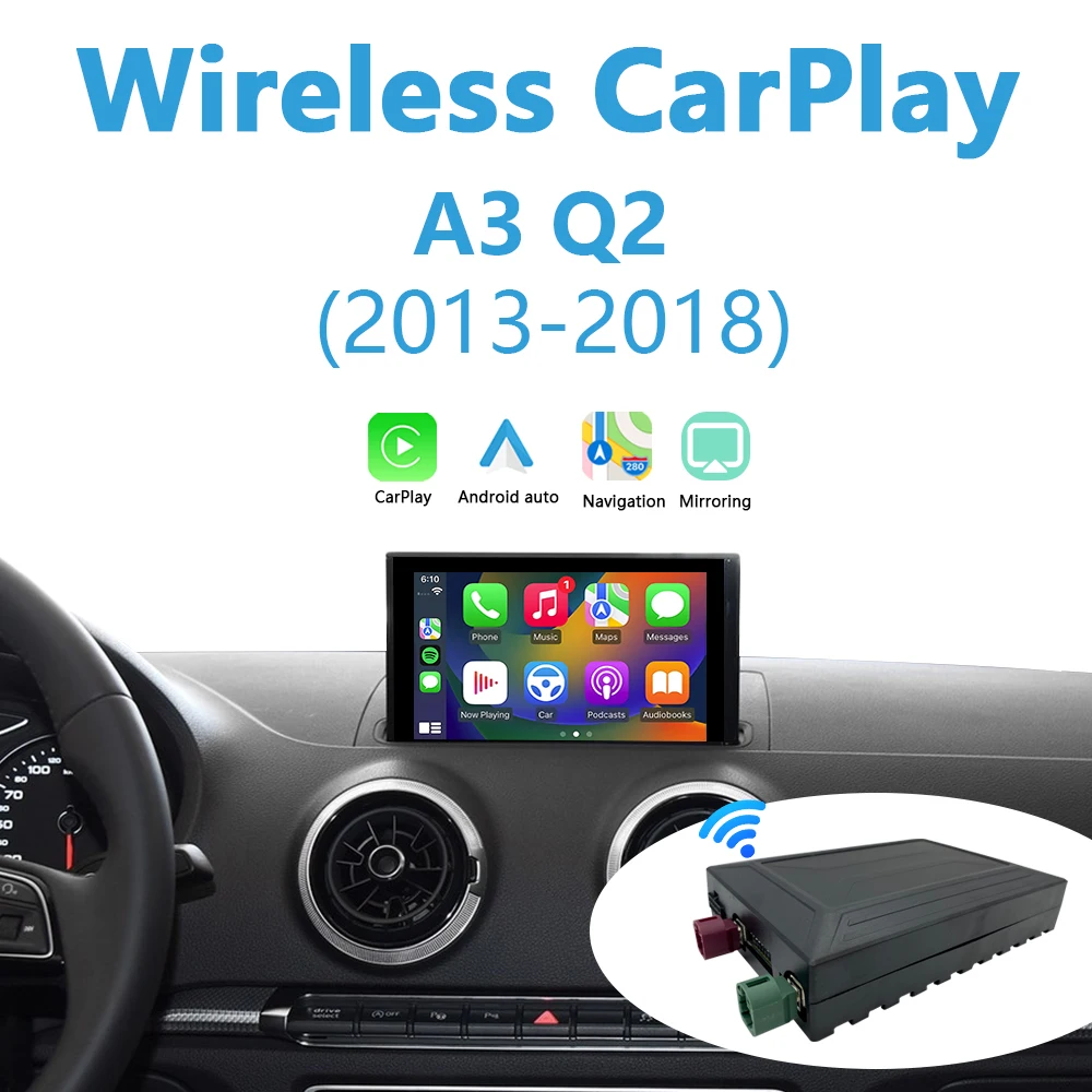Wireless-Apple-CarPlay-Android-Auto-Interface-for-Audi-A3-Q2-2013-2018 ...