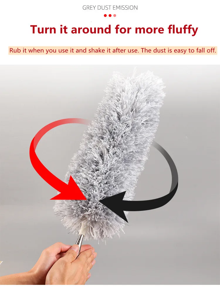PLUMEAU,telescopic white--Plumeau télescopique en microcarence ...
