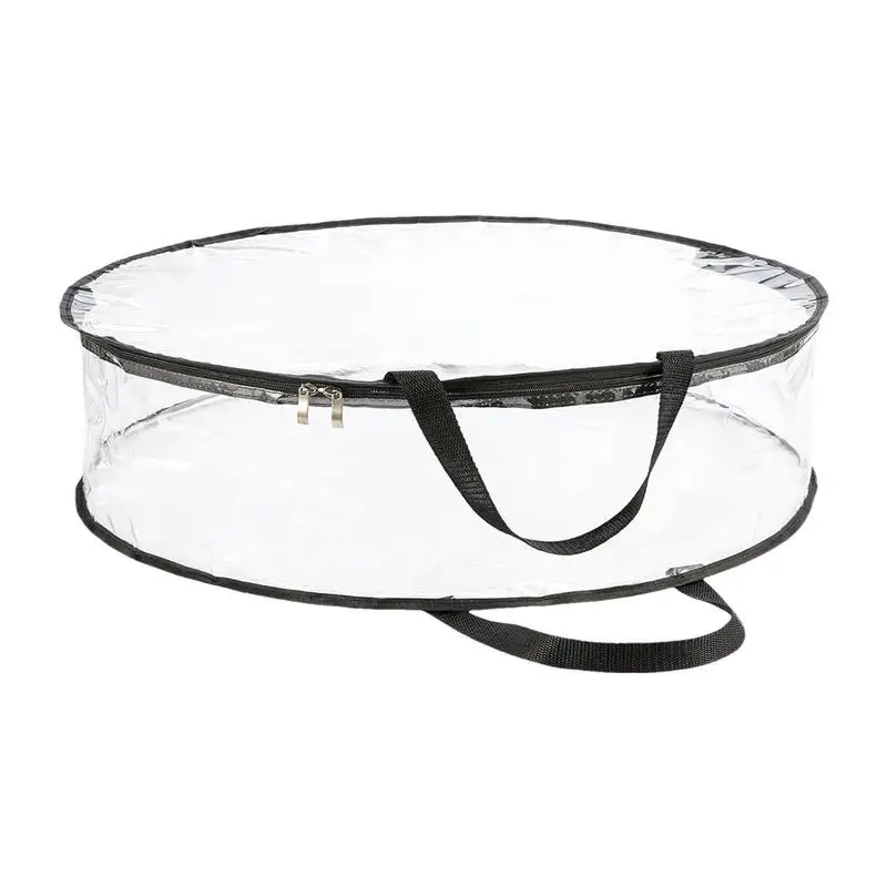 Christmas-Wreath-Garlands-Storage-Bag-Clear-Wreath-Zippered-Container ...