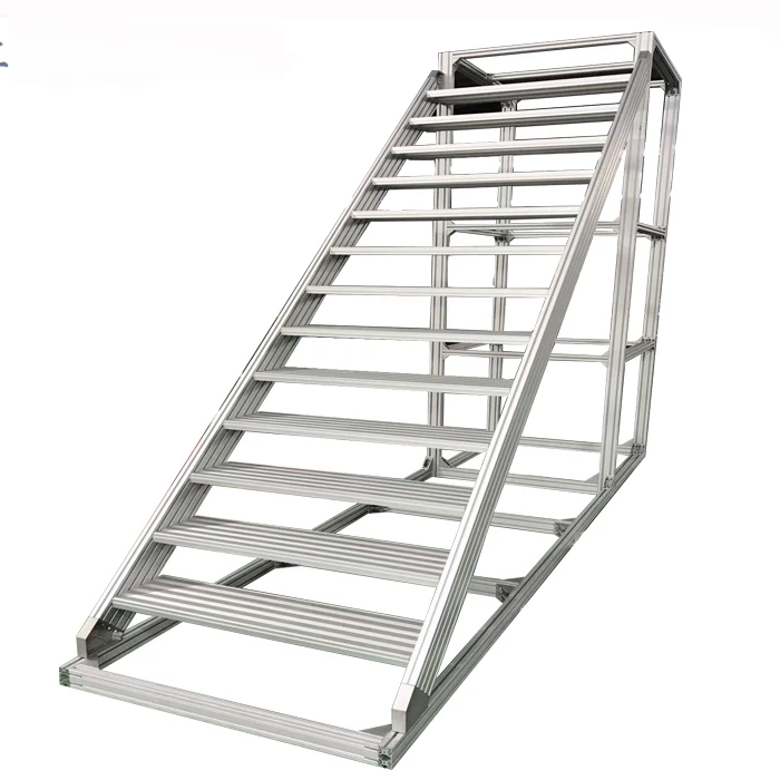High Quality Aluminum Assembly Walkway Movable Platform Ladder Aluminum ...