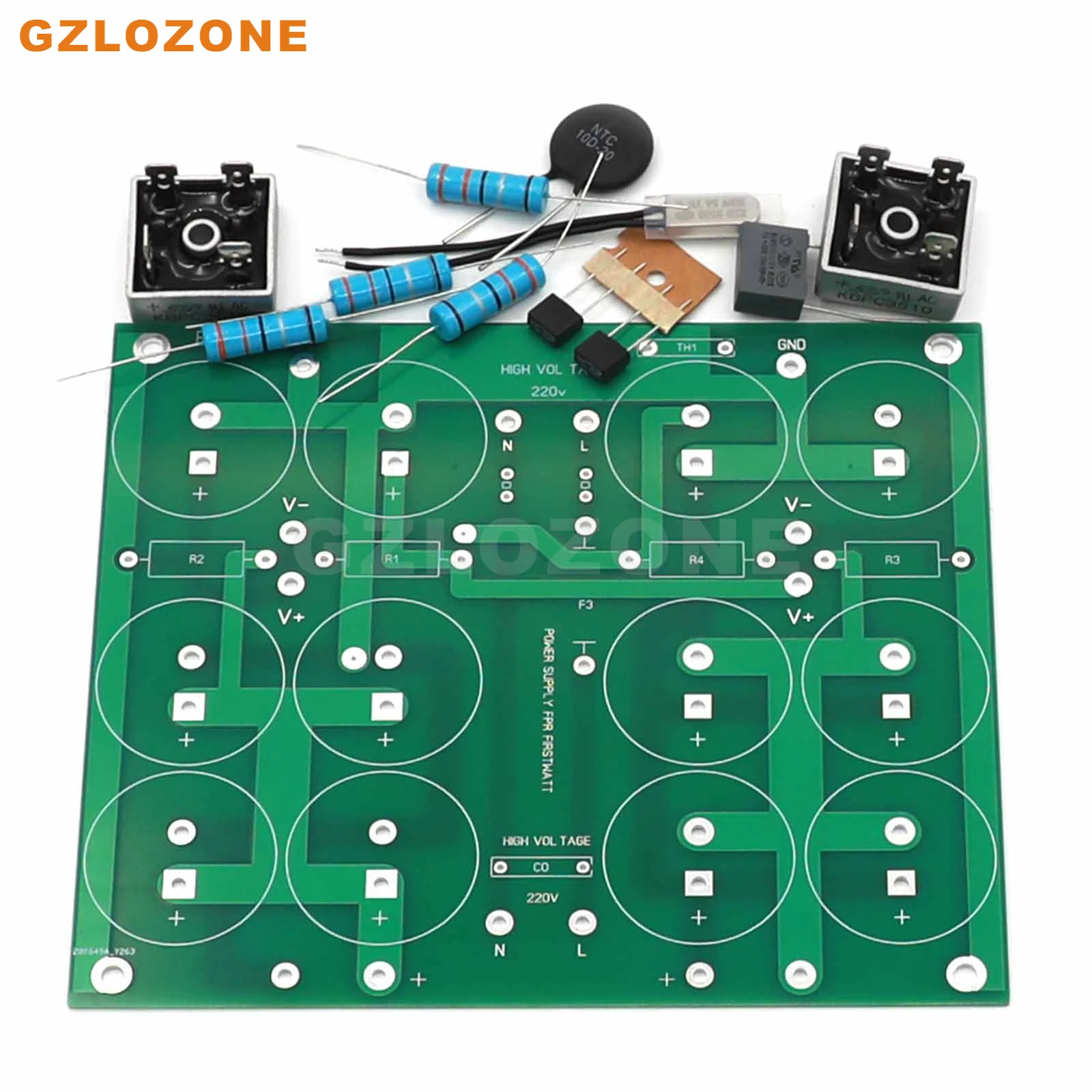 PASS CRC FirstWatt Rectified Filter Power Supply DIY Kit/Semi Finished ...