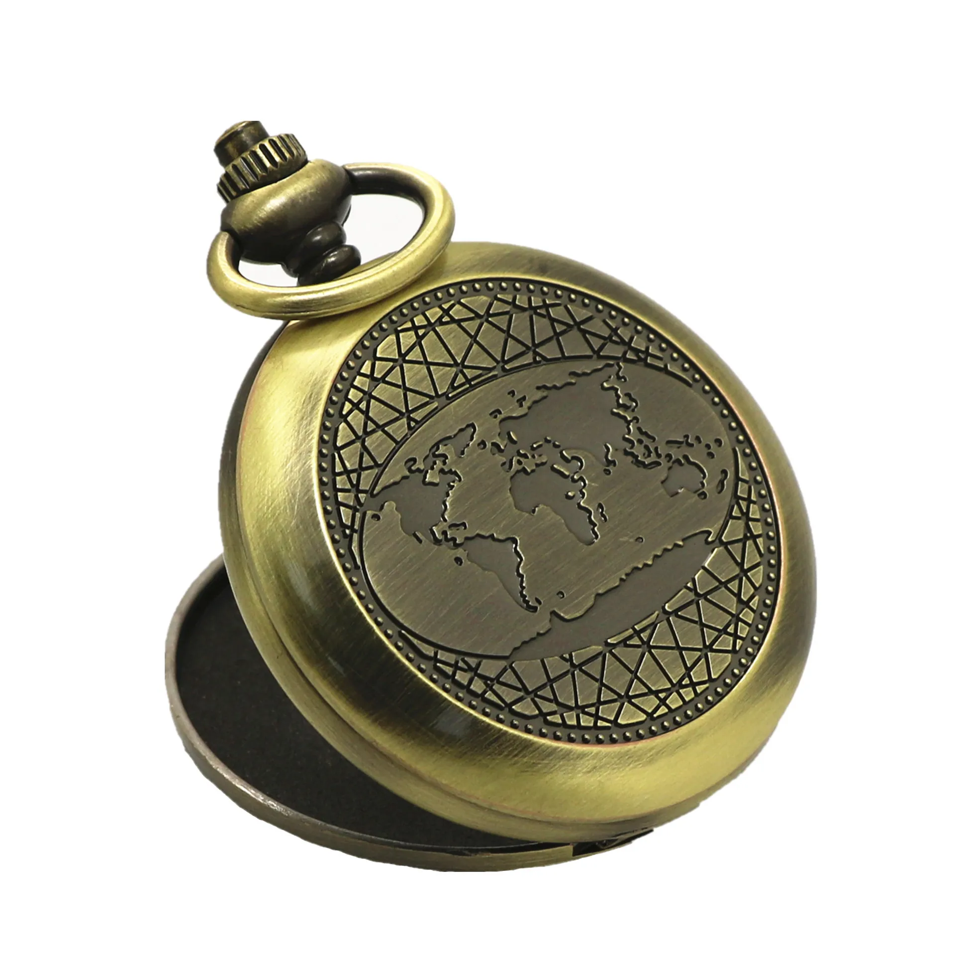 Vintage Pocket Watch Compass, Compass, Metal Flip Gift Compass ...