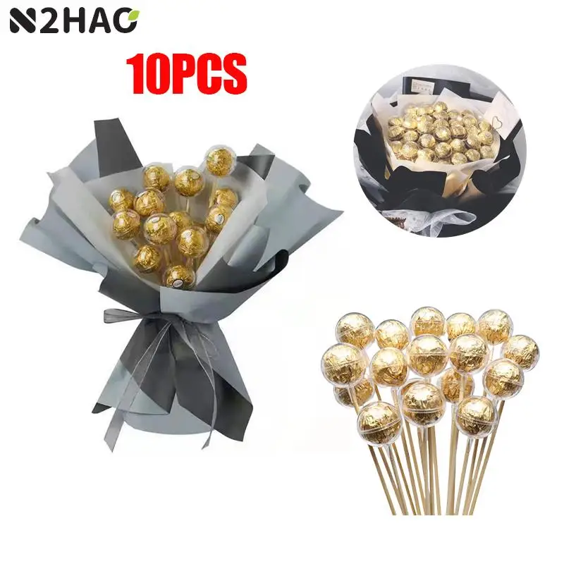 10PCS-Chocolate-Ball-Holder-Case-Chocolate-Truffle-Chocolate-Wrappers ...