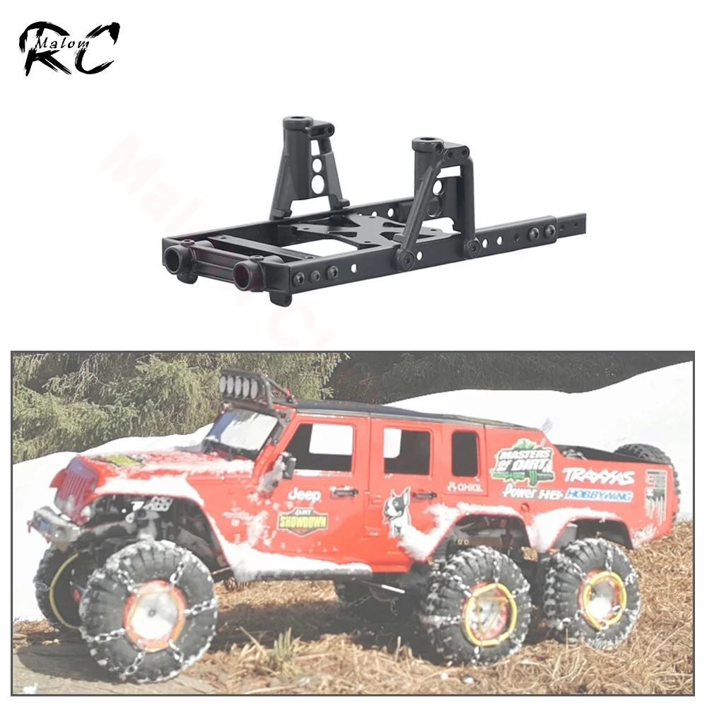 Metal-Chassis-Frame-Kit-Extended-Rails-Shock-Towers-4x4-Upgrade-to ...