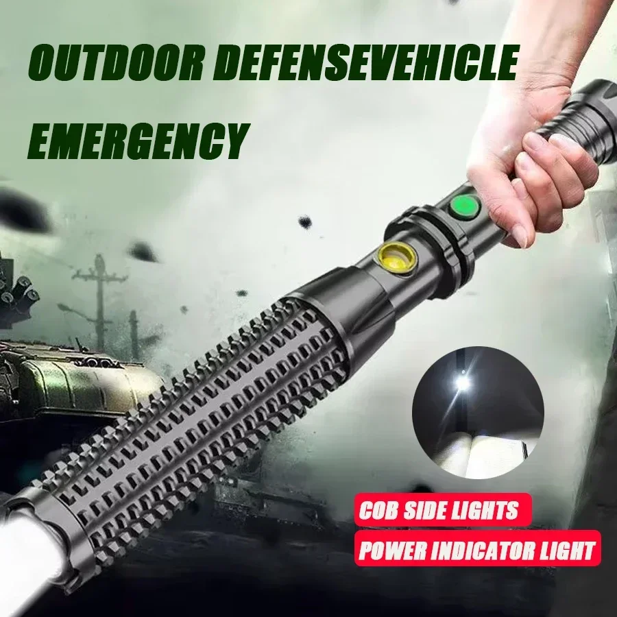 Outdoor USB rechargeable LED security patrol broken window 4modes ...