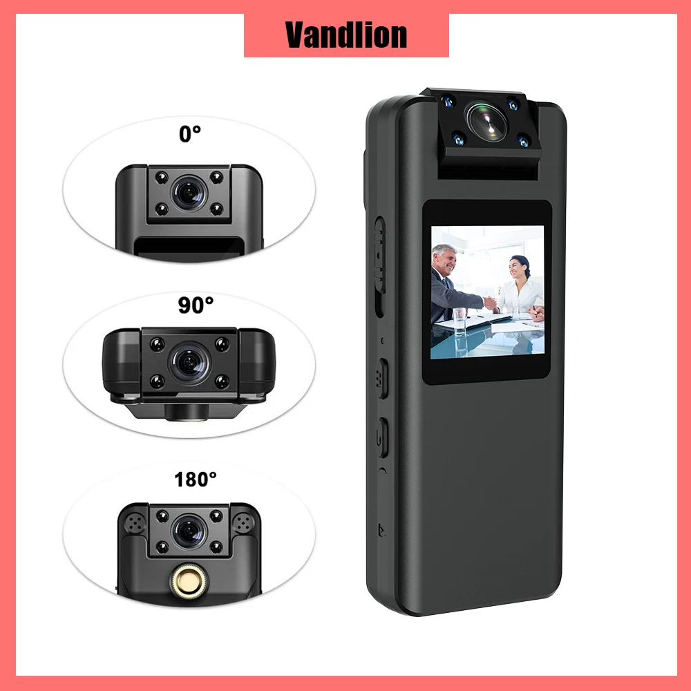 Vandlion-A22-Digital-Body-Mounted-Camera-Infrared-Night-Vision-2200mAh ...