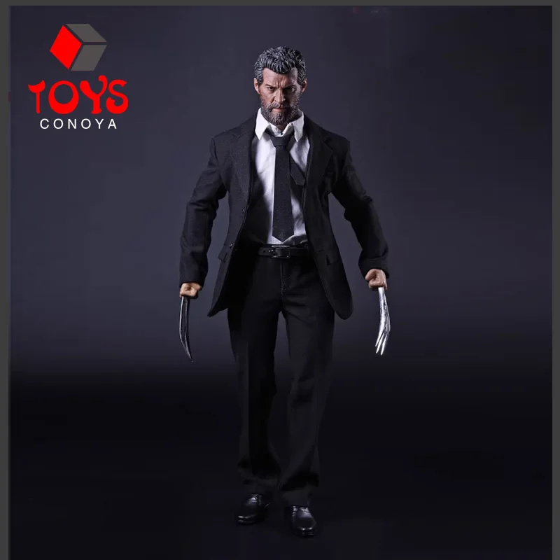 Copycat-1-6-Scale-Old-Logan-Black-Suit-Wolf-Claw-Hugh-Jackman-Head ...