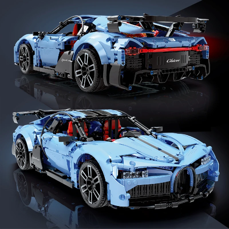 Technical City Speed Blue Sports Racing Building Block Expert Racing ...