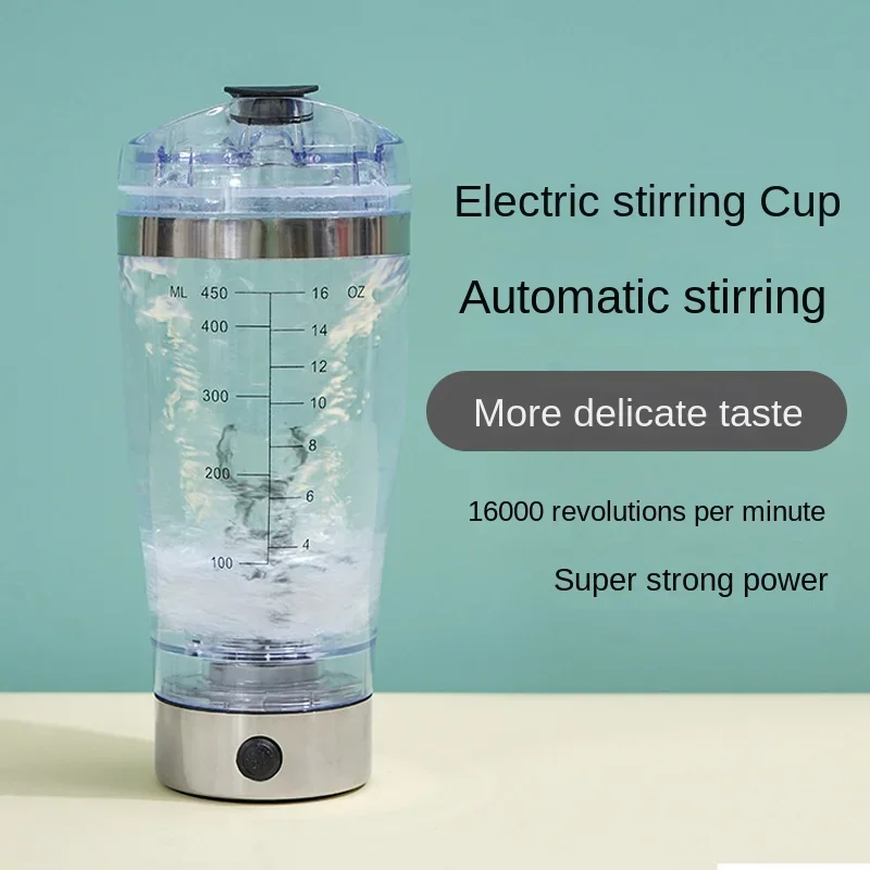 450-600ML-Electric-Shaker-Cup-Lazy-Stirring-Cup-Coffee-Cup-Stainless ...
