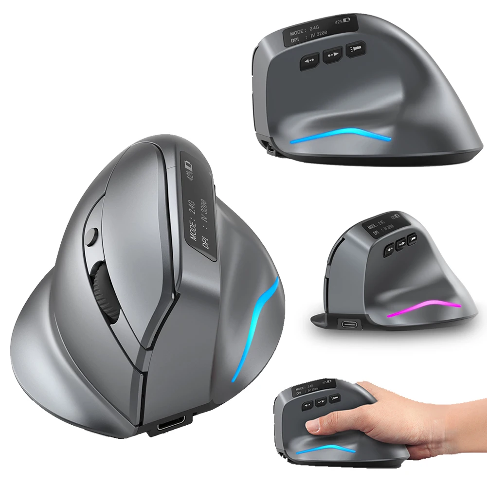 F-26C-2-4GHz-Wireless-Gaming-Mouse-6-Buttons-3200DPI-Ergonomic-Optical ...