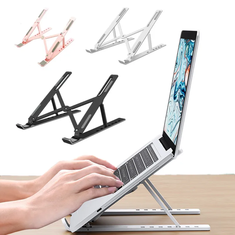 1pc-Foldable-Laptop-Stand-ABS-Plastic-Tablet-Holder-Portable-Laptop ...