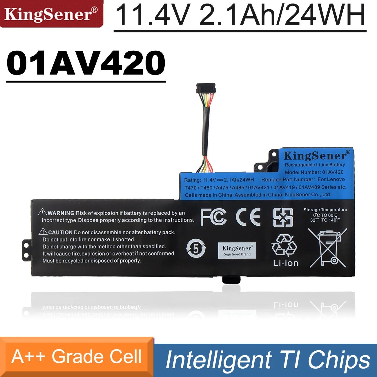 KingSener-Internal-Battery-For-Lenovo-ThinkPad-T470-T480-A475-A485-TP25 ...