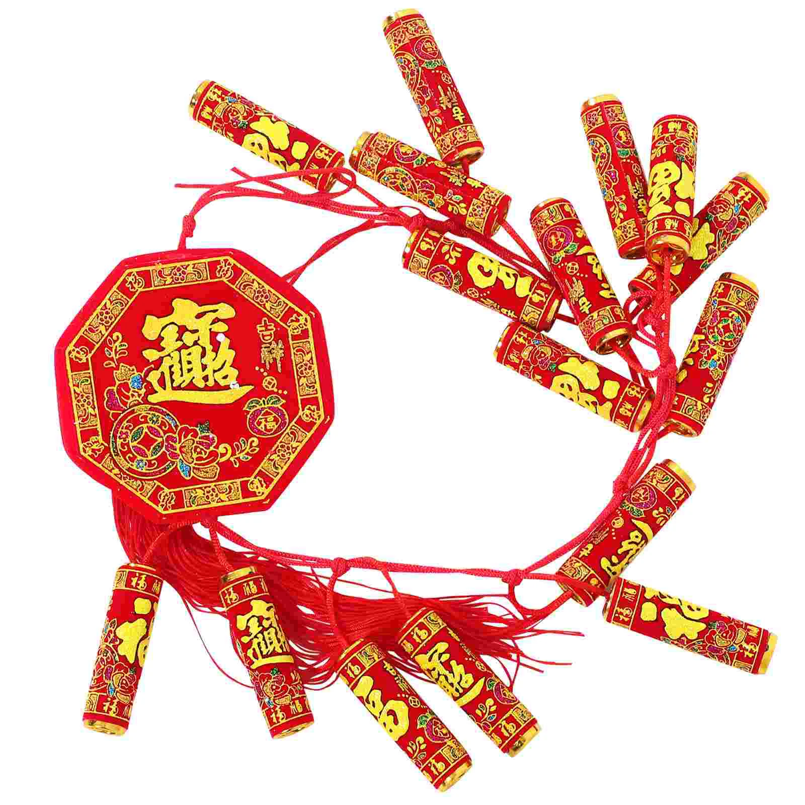 Simulated Pendant Chinese Spring Festival Decorations Ornament New Year ...