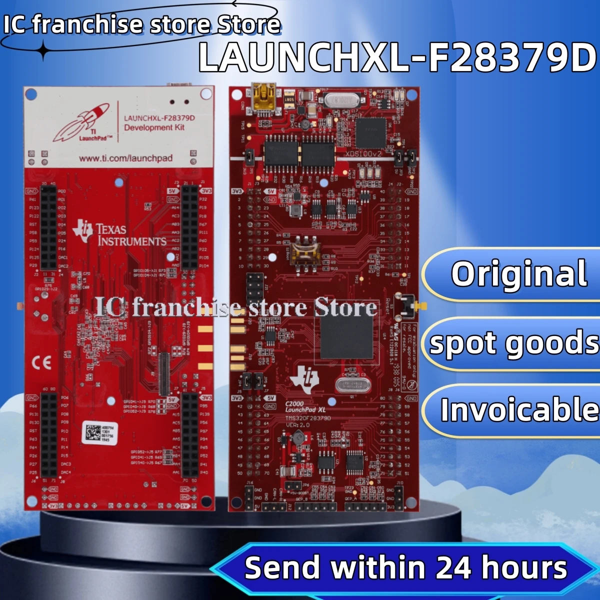 1PCS-LOT-LAUNCHXL-F28379D-Development-board-programmer-LAUNCHPAD-TMS320F2837XD-XS-100-Brand-new ...