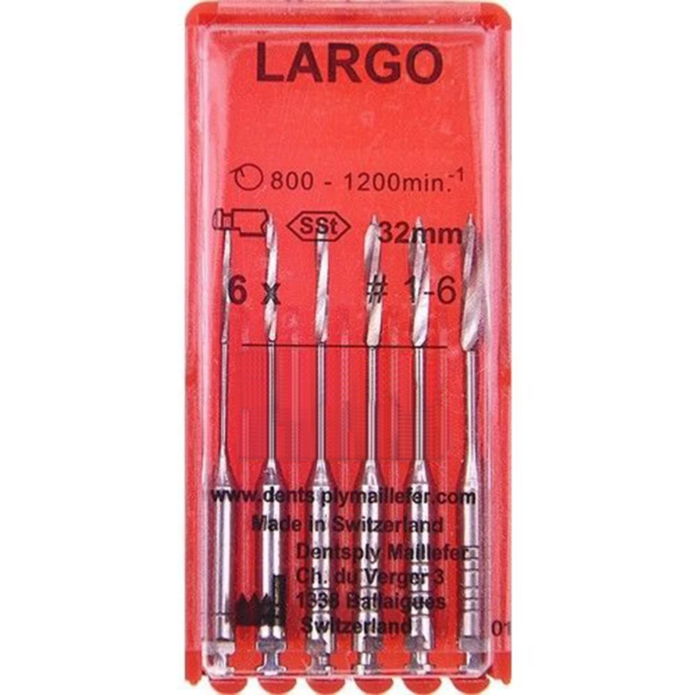 1 Pack Dental Endodontic Largo Peeso Reamers Drills Gates Glidden ...