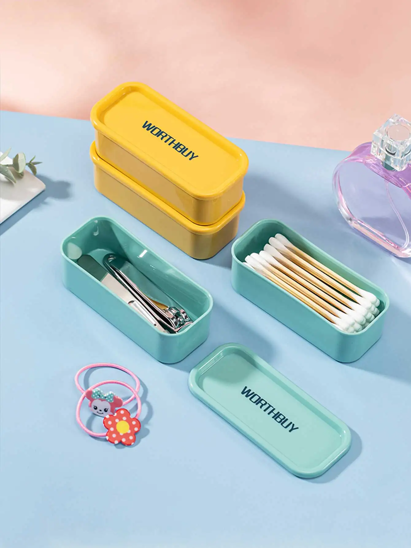 WORTHBUY-Mini-Plastic-Box-Box-Packing-Box-Storage-Box-Dustproof-Durable ...