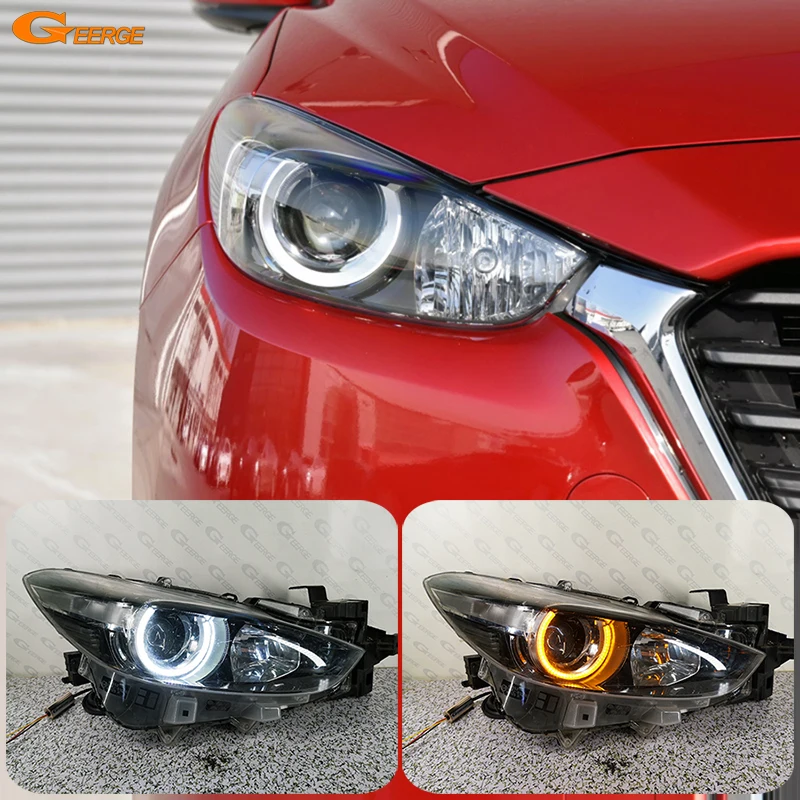For Mazda 3 Mazda3 Axela BM BN 2013 - 2019 Ultra Bright Day Light Turn ...