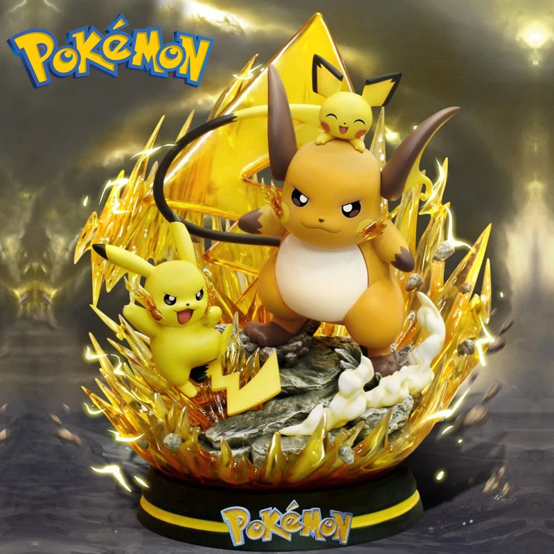 Pichu Pikachu Raichu Evolution