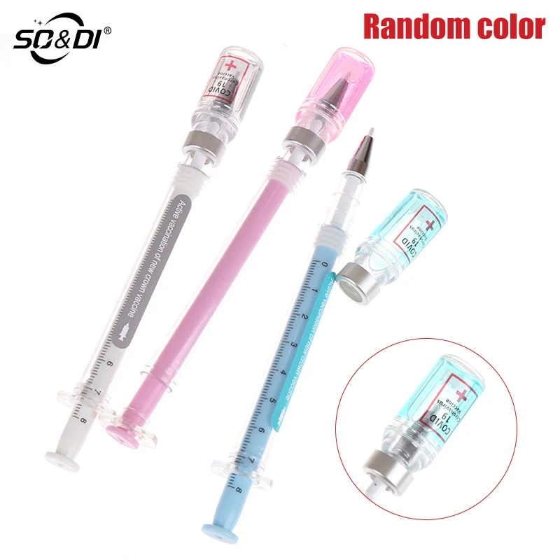 Random Color 1 Piece Creative Novelty Syringe Peculiar Shape Cute ...