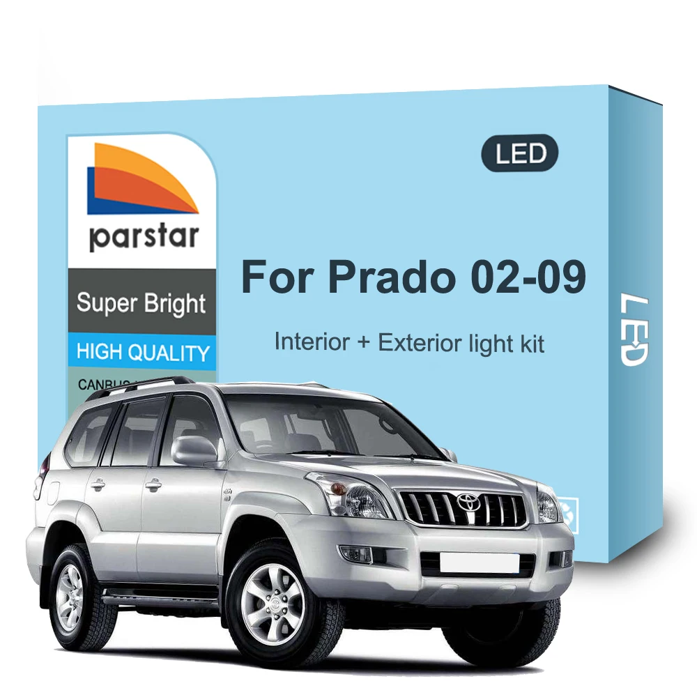 LED-Interior-and-Exterior-Light-Kit-For-Toyota-Prado-120-LC120-2002 ...