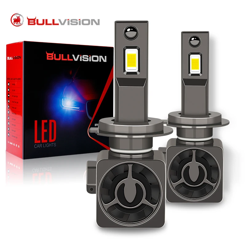 Bullvision-110W-H7-H11-LED-Canbus-Car-Headlights-Bulbs-H4-H1-HB3-9005 ...